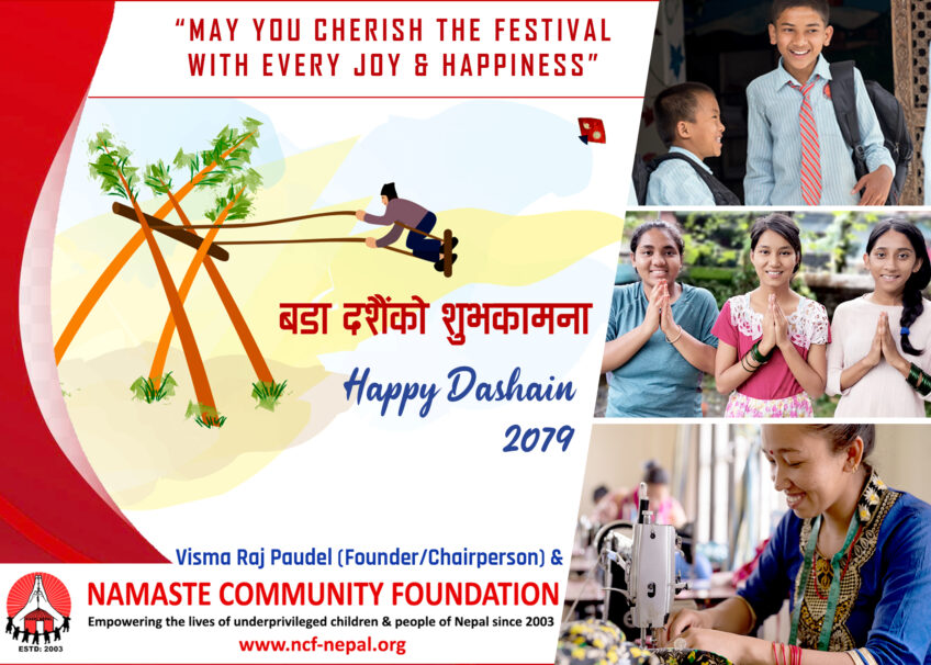 Happy Dashain 2022 | Namaste Community Foundation